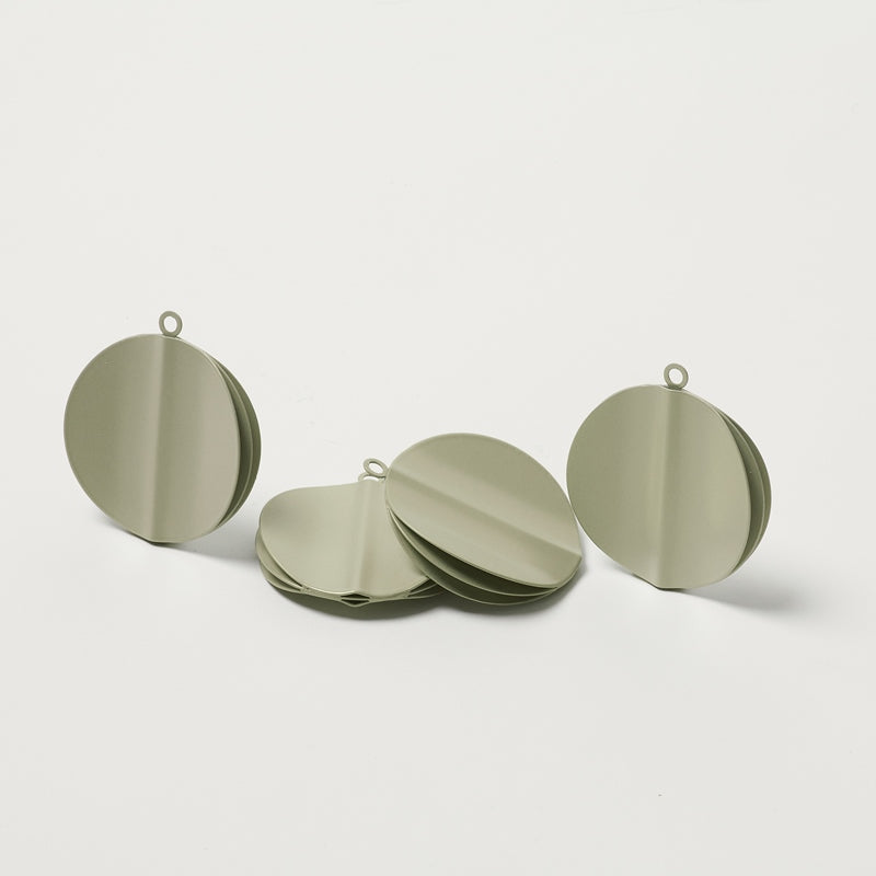 Falìe Decoration (Set of 4 pieces) - Fossil Green