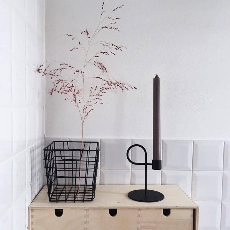 Portacandele Loop - Nero Grafite – HiroDesign